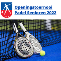 Inschrijving voor Openingstoernooi Padel Senioren 2022 geopend · TV ...