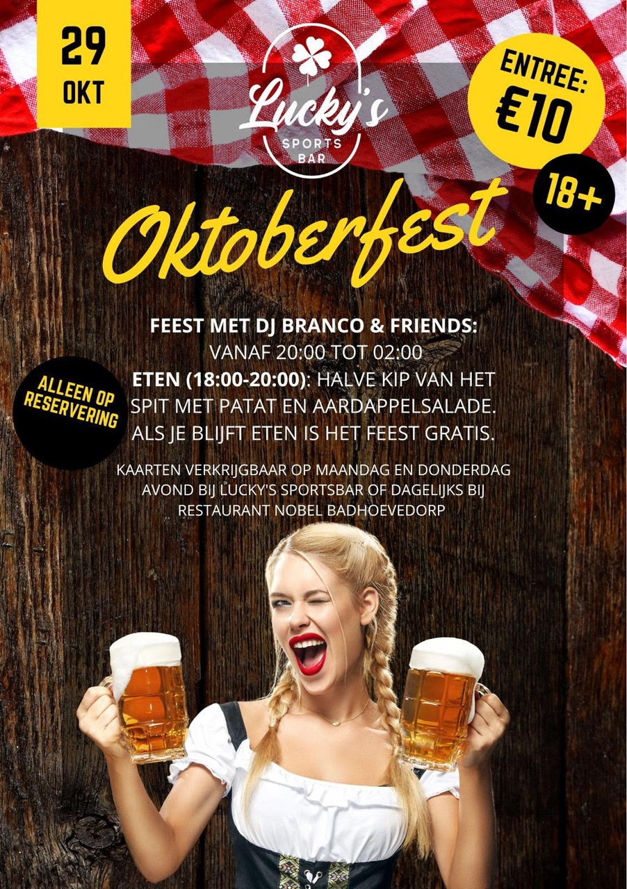 Padel Oktoberfest toernooi zaterdag 29 oktober a.s. · TV Badhoevedorp